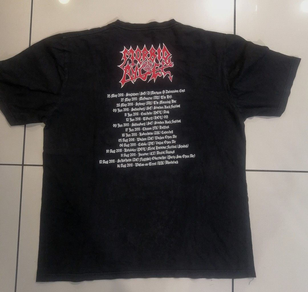 Morbid Angel Live In Singapore Tour 2011 Obituary Napalm Death