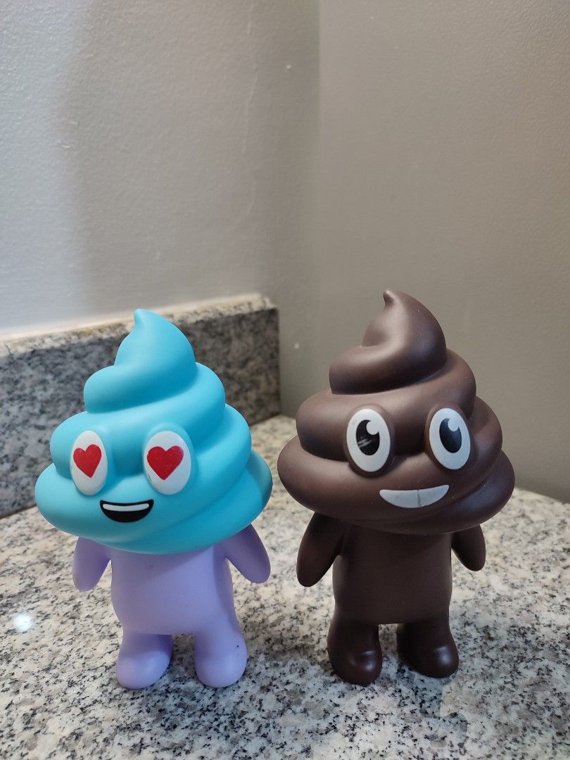 Mr and Mrs Poop on Carousell