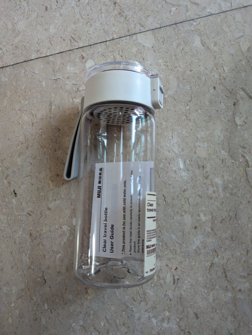 Muji Clear Travel Bottle, Furniture & Home Living, Kitchenware ...