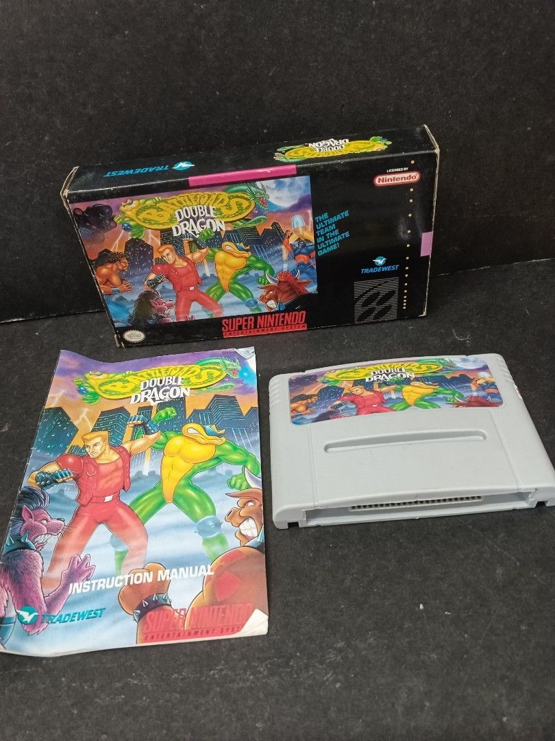 Original SNES: Battletoads Double Dragon - Super Nintendo Entertainment ...