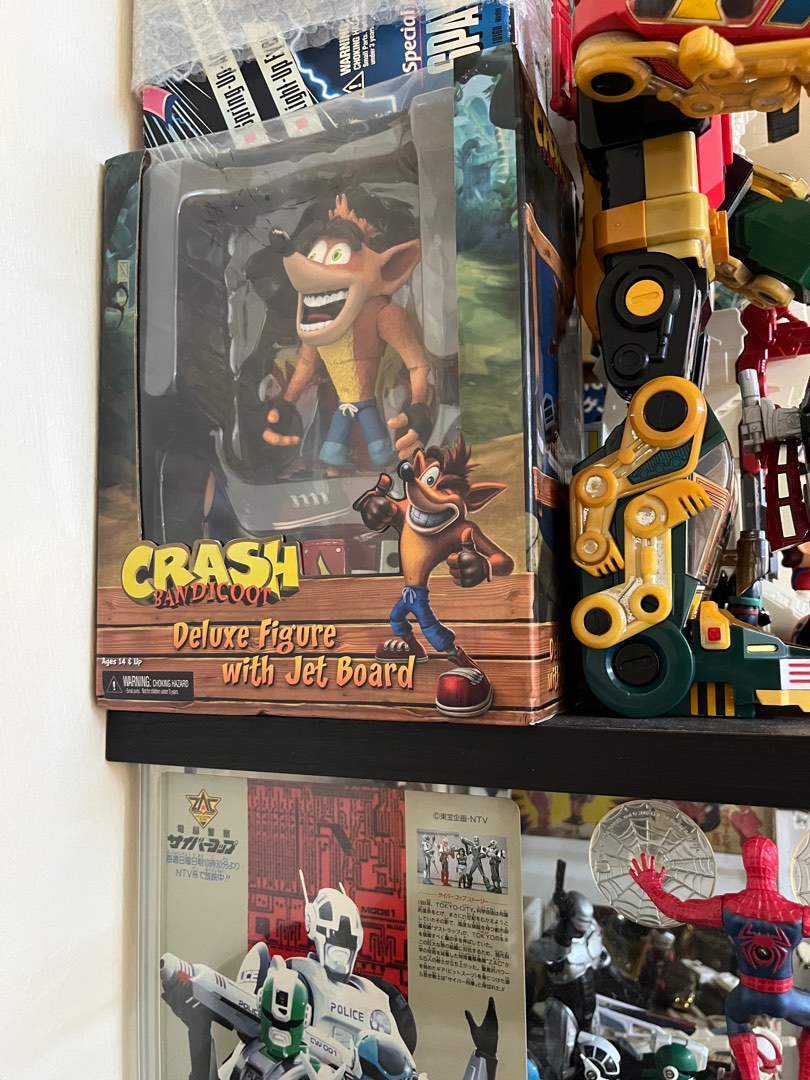 VINTAGE Crash Bandicoot NECA, Hobbies & Toys, Toys & Games on Carousell