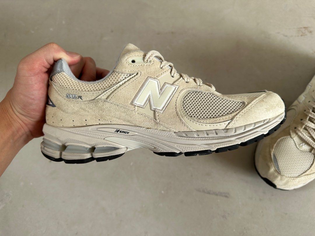 New Balance 2002R Beige 100% Authentic, Men's Fashion, Footwear ...
