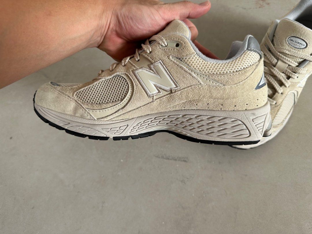 New Balance 2002R Beige 100% Authentic, Men's Fashion, Footwear ...