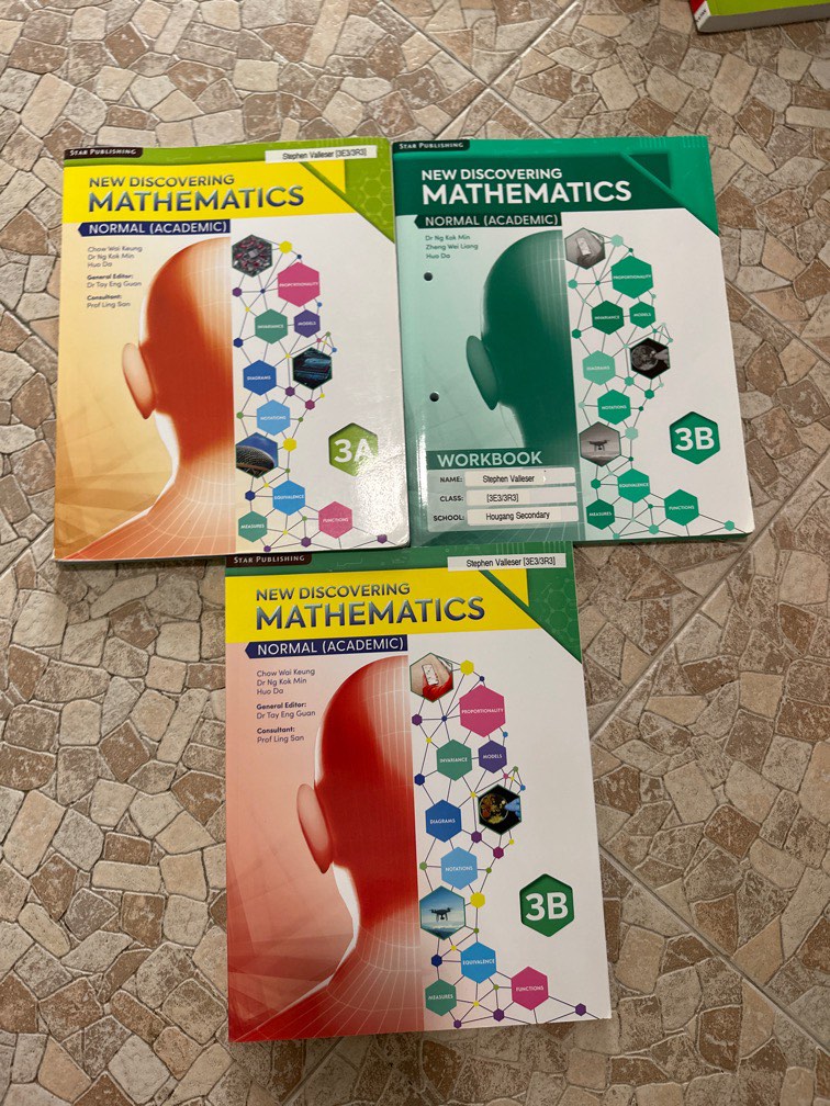 New Discovering Mathematics for Sec 3 (Normal Academic), Hobbies & Toys ...