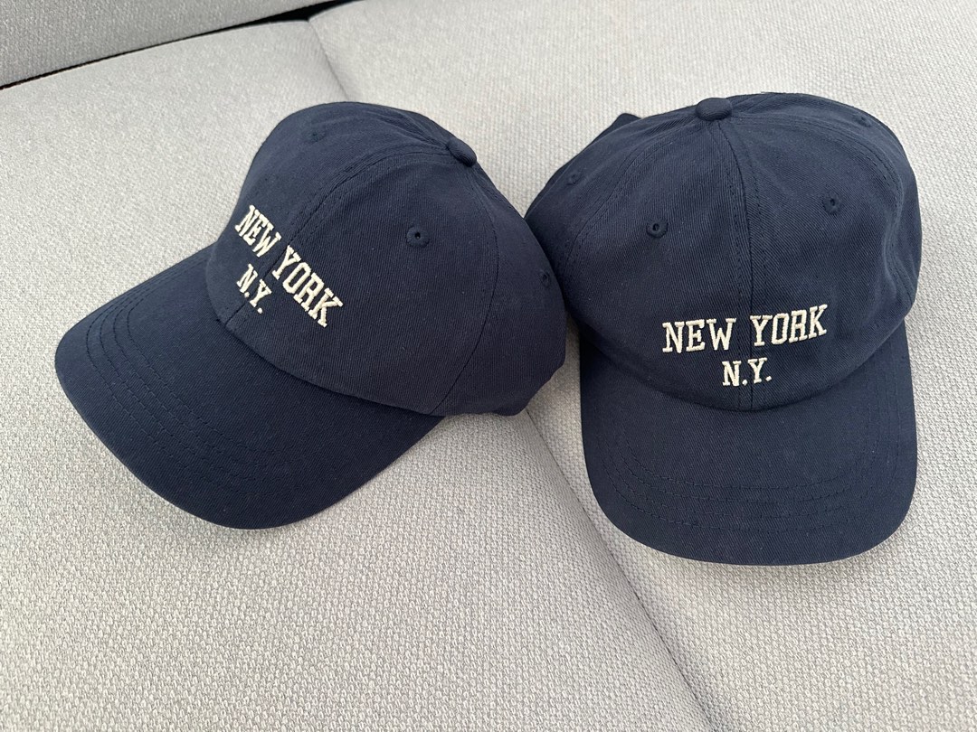 Navy Blue Cap, Men's Fashion, Watches & Accessories, Caps & Hats on ...
