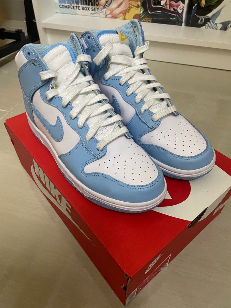 Nike Dunk High Retro - Blue Chill, Men's Fashion, Footwear, Sneakers on ...