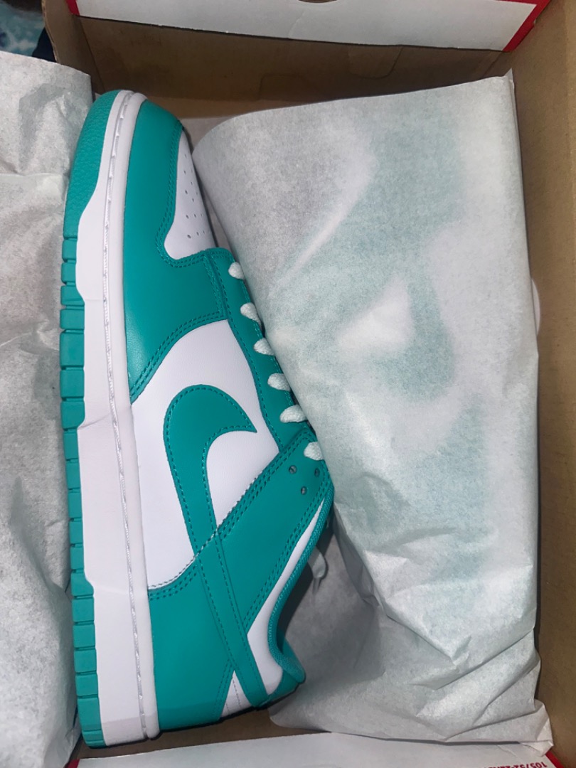NIKE DUNK LOW "CLEAR JADE" on Carousell
