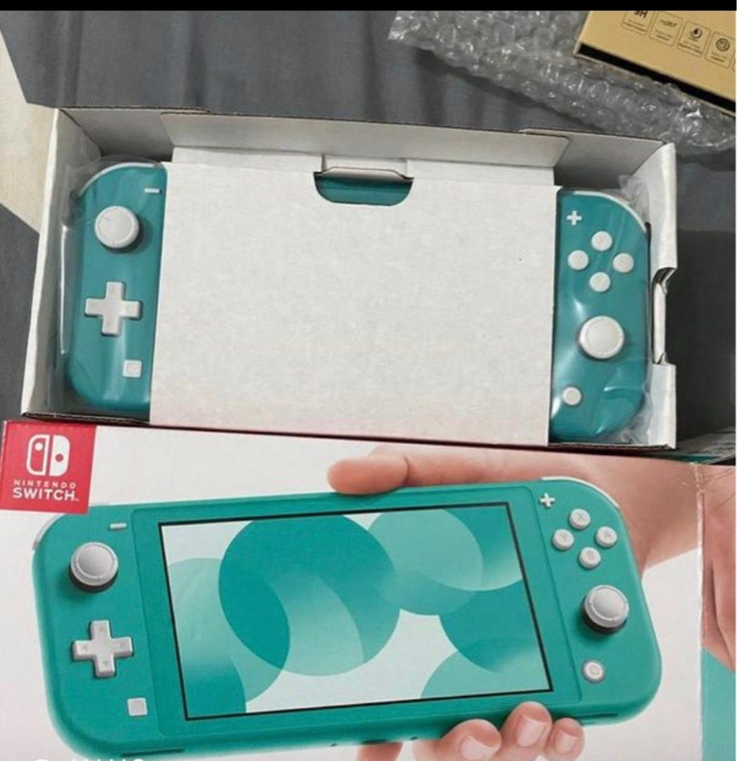 Nintendo Switch lite turquoise, Video Gaming, Video Game Consoles, Nintendo on Carousell