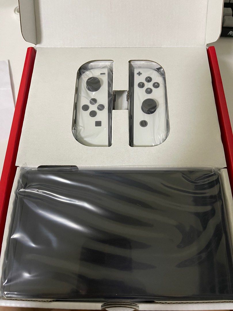 Nintendo switch OLED white, Video Gaming, Video Game Consoles, Nintendo ...