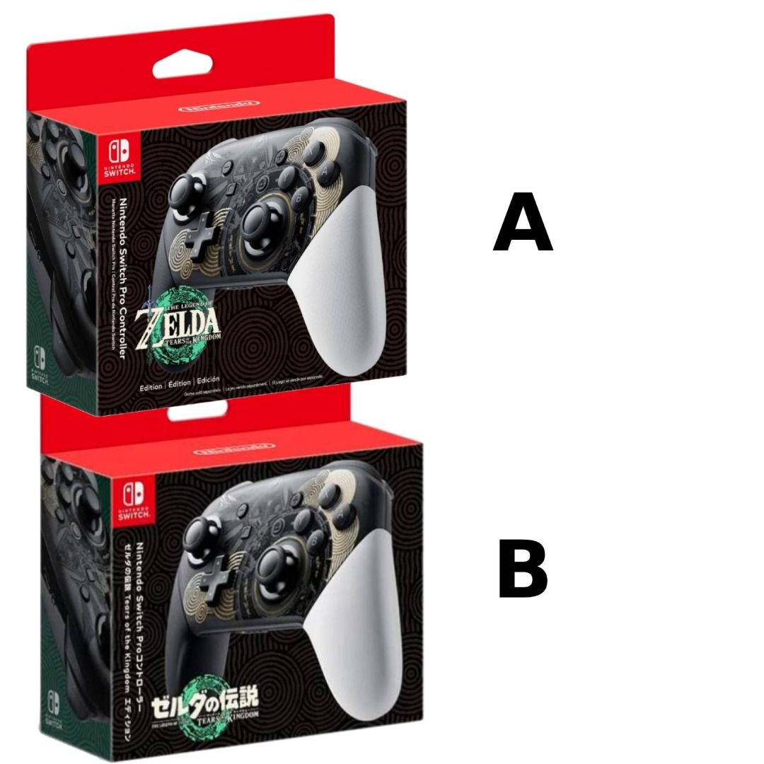 Nintendo Switch Pro Controller Zelda Tears of the Kingdom Brand New ...