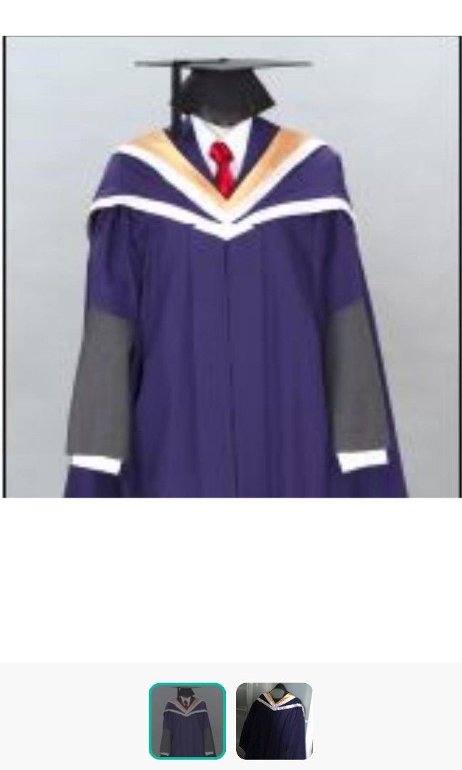 NUS ENGINEERING GRADUATION GOWN, Men's Fashion, Coats, Jackets and ...