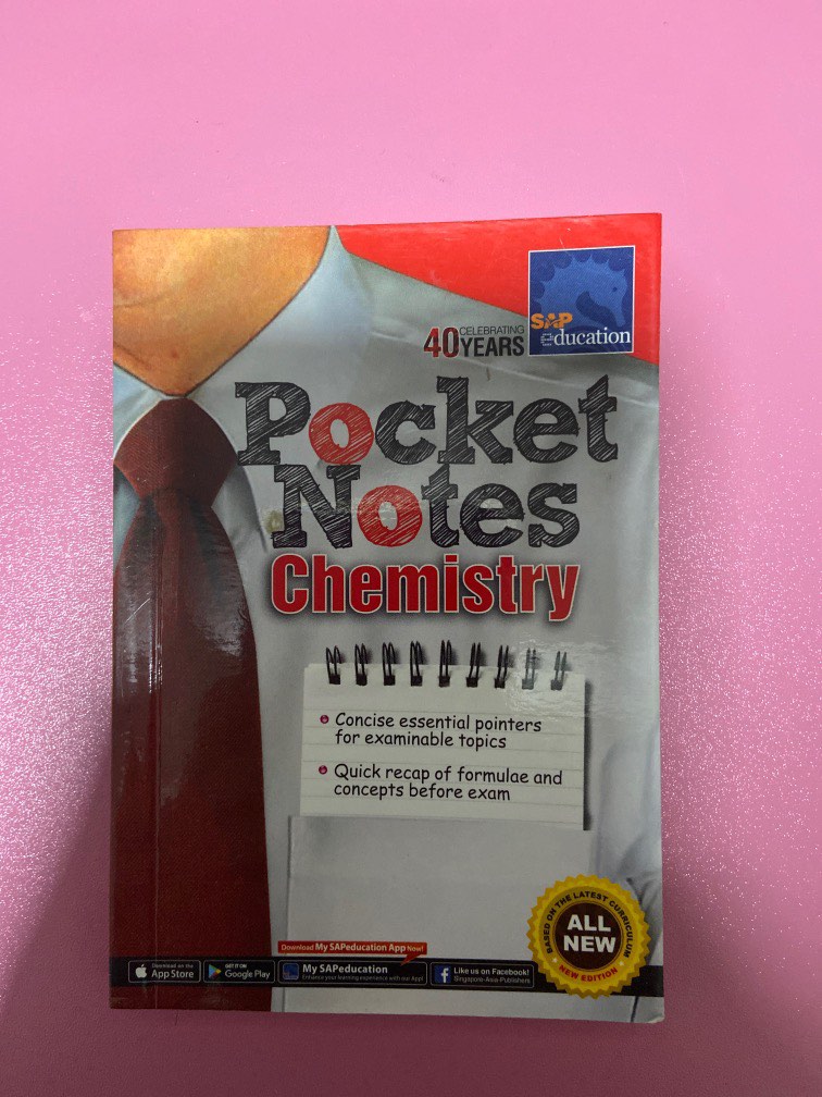 O level Chem pocket notes, Hobbies & Toys, Books & Magazines, Textbooks ...
