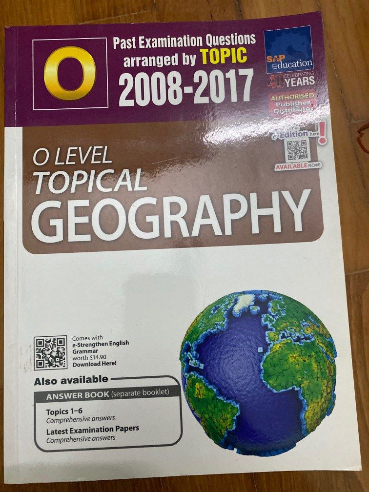 O level geography tys topical, Hobbies & Toys, Books & Magazines ...