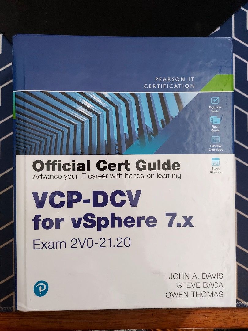 Official Cert Guide VCP-DCV for vSphere 7.x, Hobbies & Toys, Books ...
