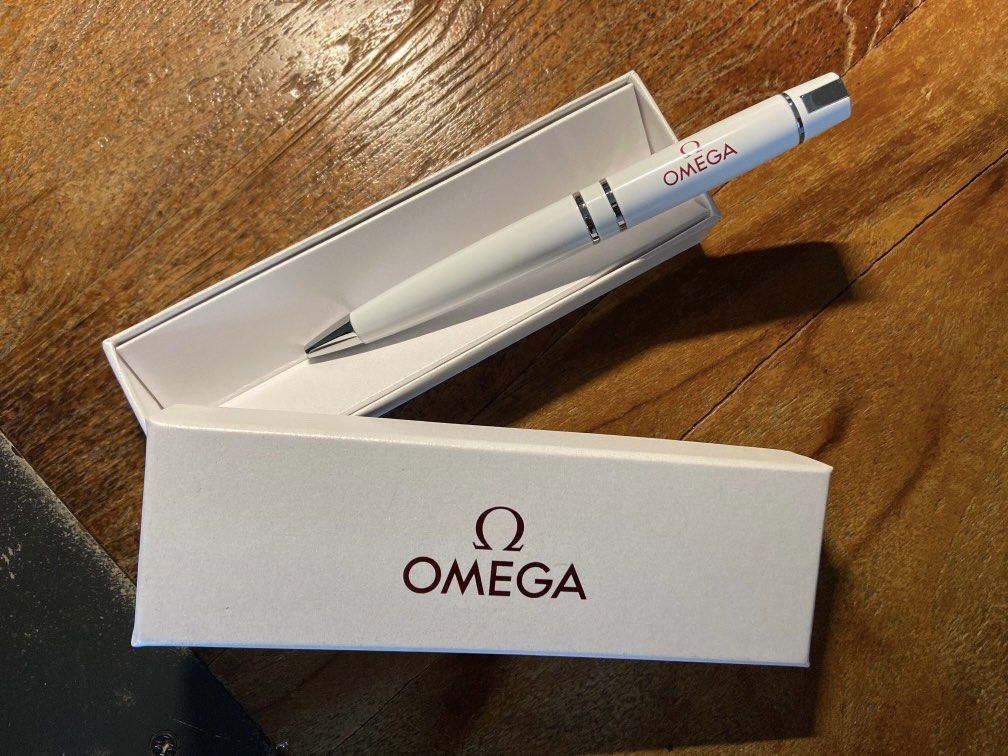 OMEGA Ball pen 原子筆, 興趣及遊戲, 手作＆自家設計, 文具 - Carousell