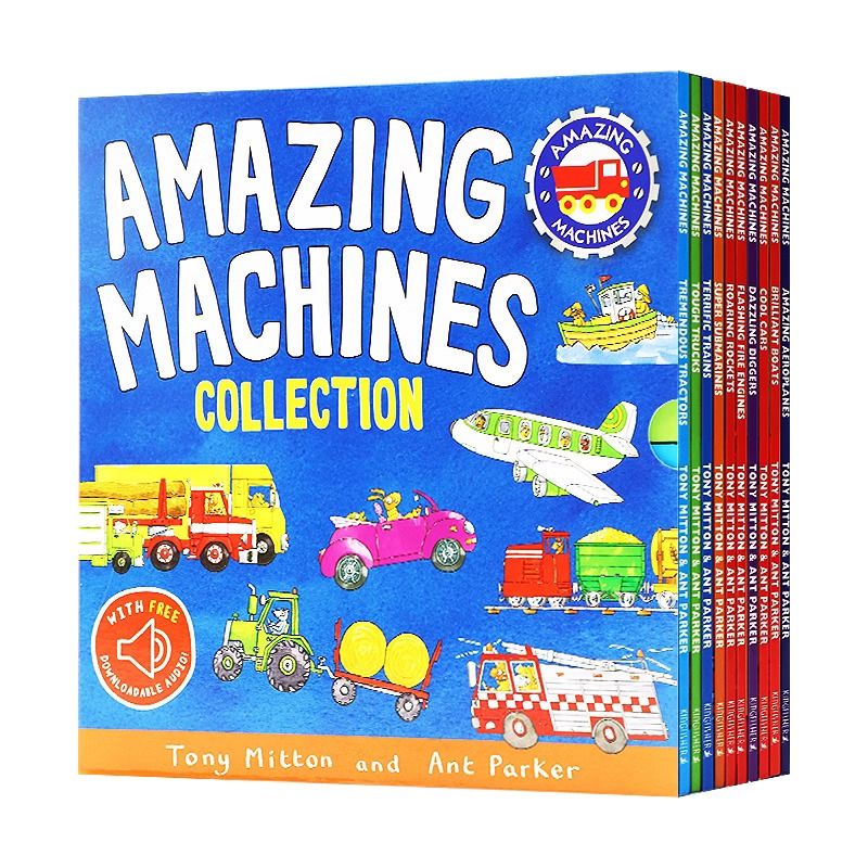 Original Amazing Machines Collection (10 Books), Hobbies & Toys, Books ...