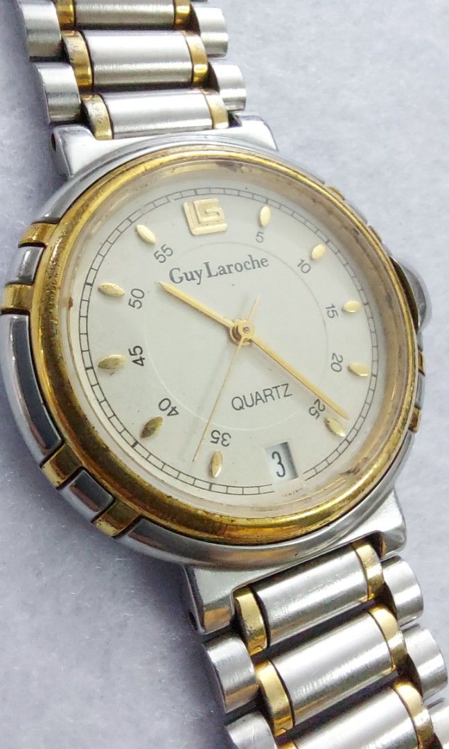 ORIGINAL GUY LAROCHE TWO-TONE WATCH on Carousell