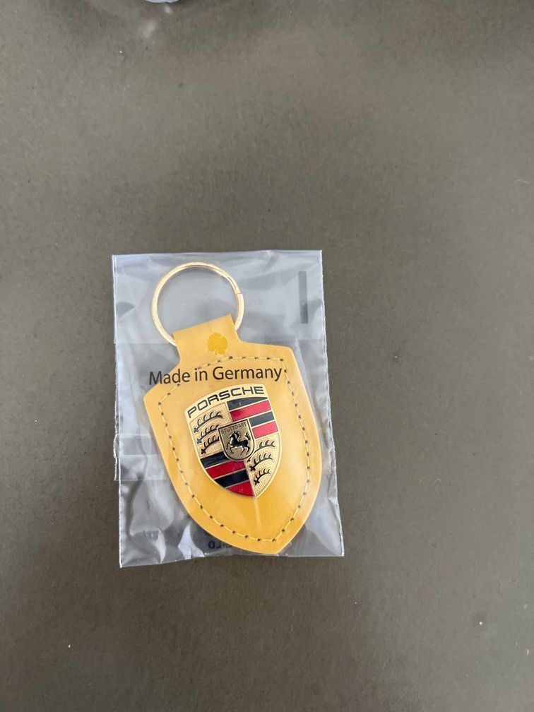 Original Porsche Key Chain, Car Accessories, Accessories on Carousell