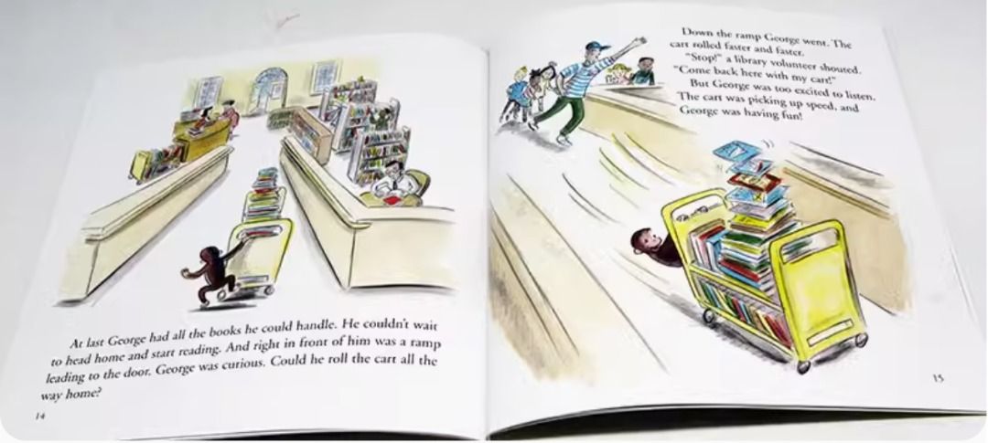 Original The New Adventures of Curious George (11 Books), Hobbies ...