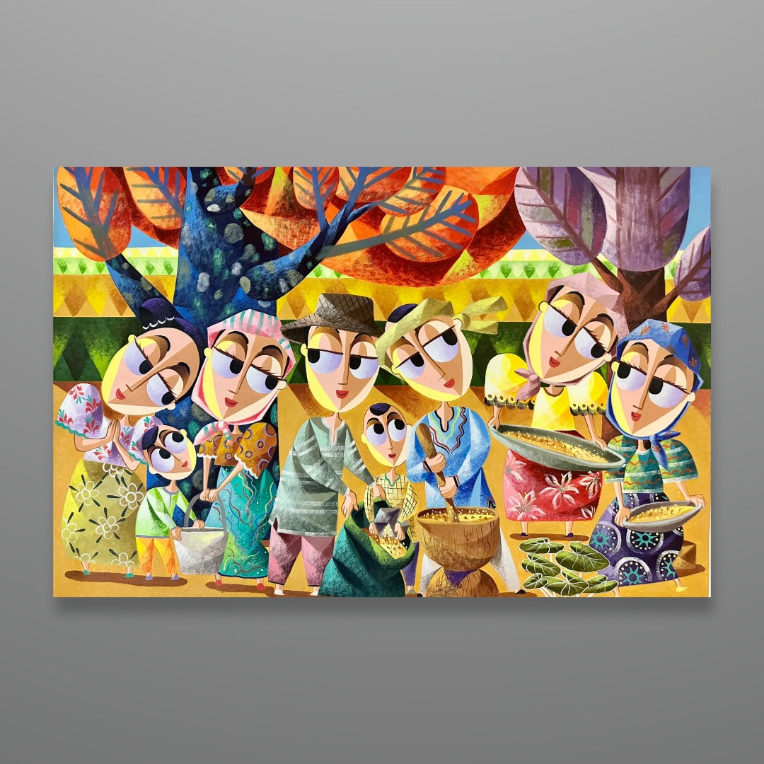 Palay Harvest - Jovan Benito, Hobbies & Toys, Stationary & Craft, Art ...