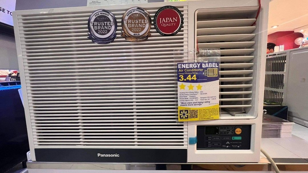 PANASONIC WINDOW TYPE AIRCON, TV & Home Appliances, Air Conditioning ...