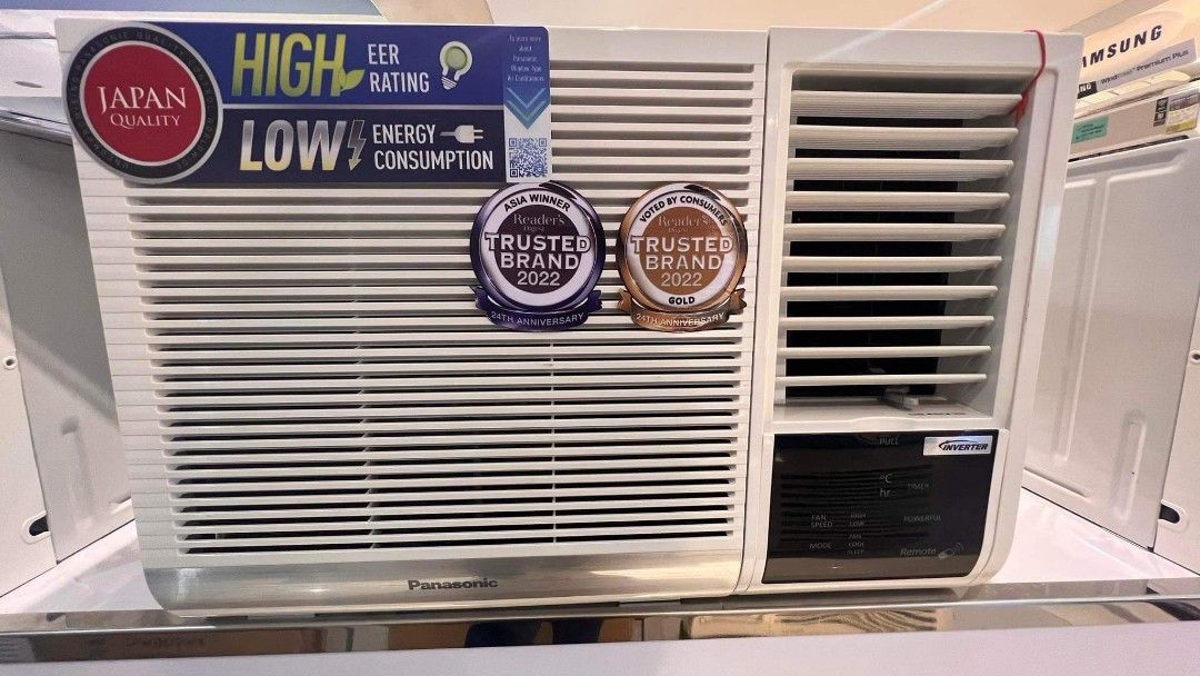 PANASONIC WINDOW TYPE AIRCON, TV & Home Appliances, Air Conditioning ...