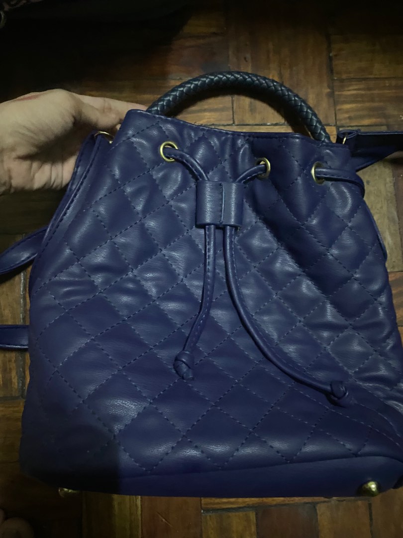 parisian blue bag on Carousell