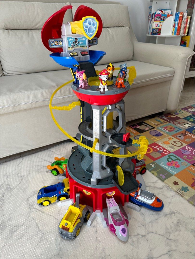 Paw patrol mighty pup tower, Hobbies & Toys, Toys & Games on Carousell