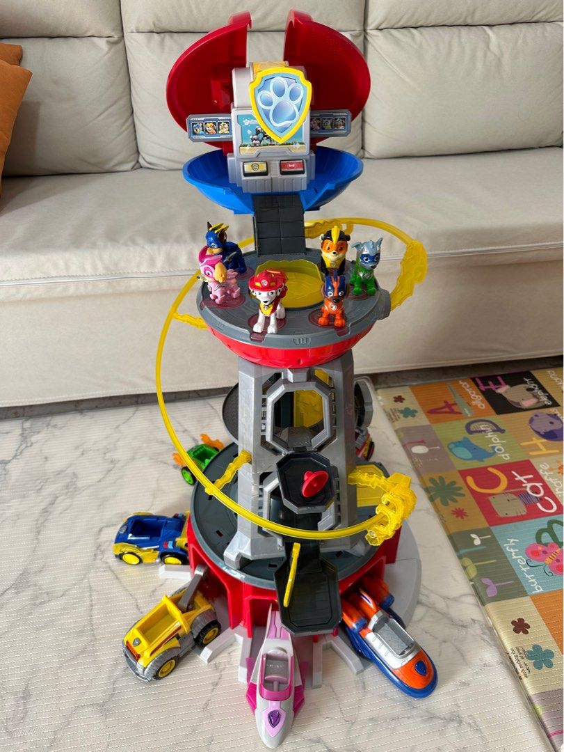 Paw patrol mighty pup tower, Hobbies & Toys, Toys & Games on Carousell