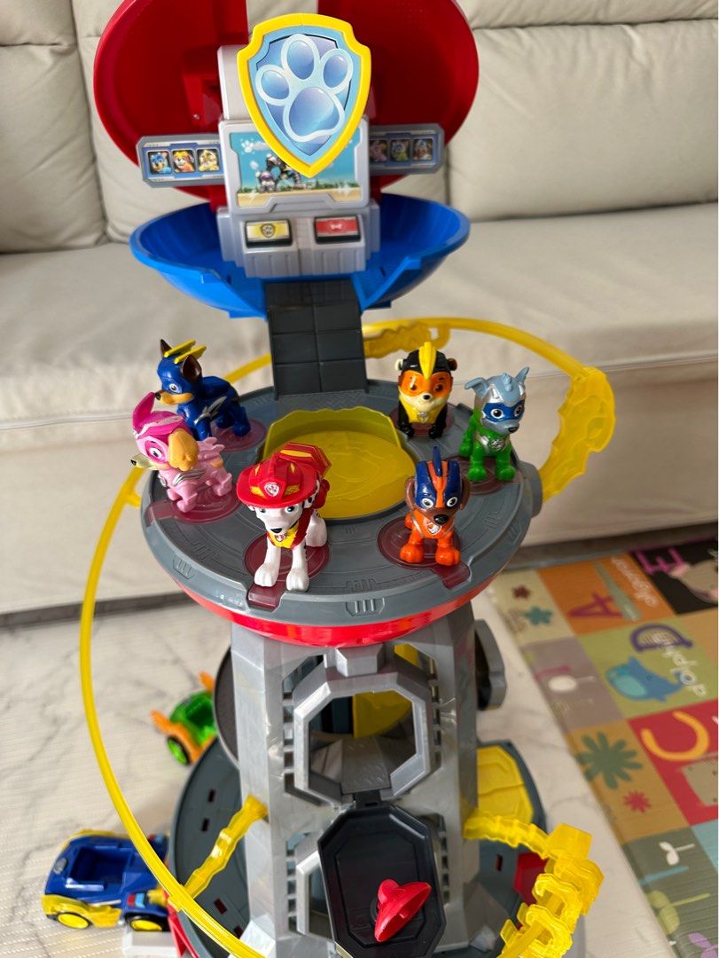 Paw patrol mighty pup tower, Hobbies & Toys, Toys & Games on Carousell
