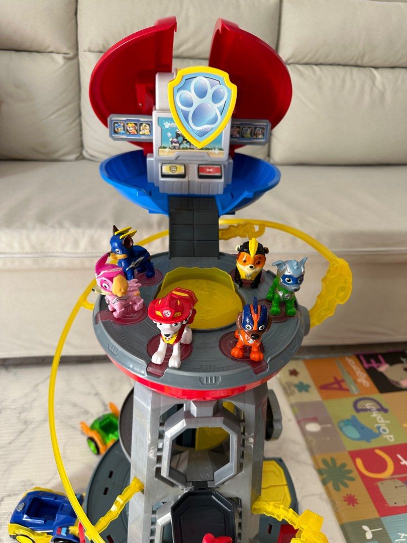 Paw patrol mighty pup tower, Hobbies & Toys, Toys & Games on Carousell
