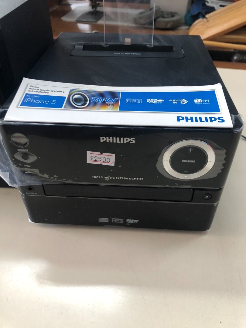 PHILIPS MICRO MUSIC SYSTEM on Carousell