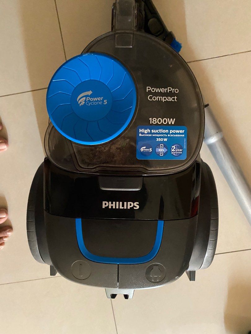 Philips power pro compact Vacuum Cleaner, TV & Home Appliances, Vacuum ...
