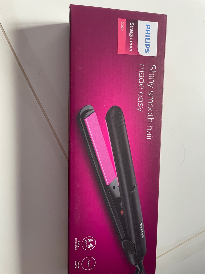 Philips straightener 2000, Beauty & Personal Care, Hair on Carousell