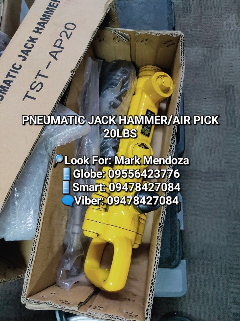 PNEUMATIC JACK HAMMER/AIR PICK 20LBS on Carousell