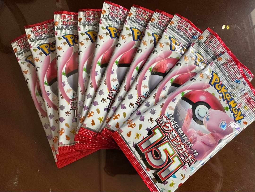 Pokemon 151 packs, Hobbies & Toys, Toys & Games on Carousell