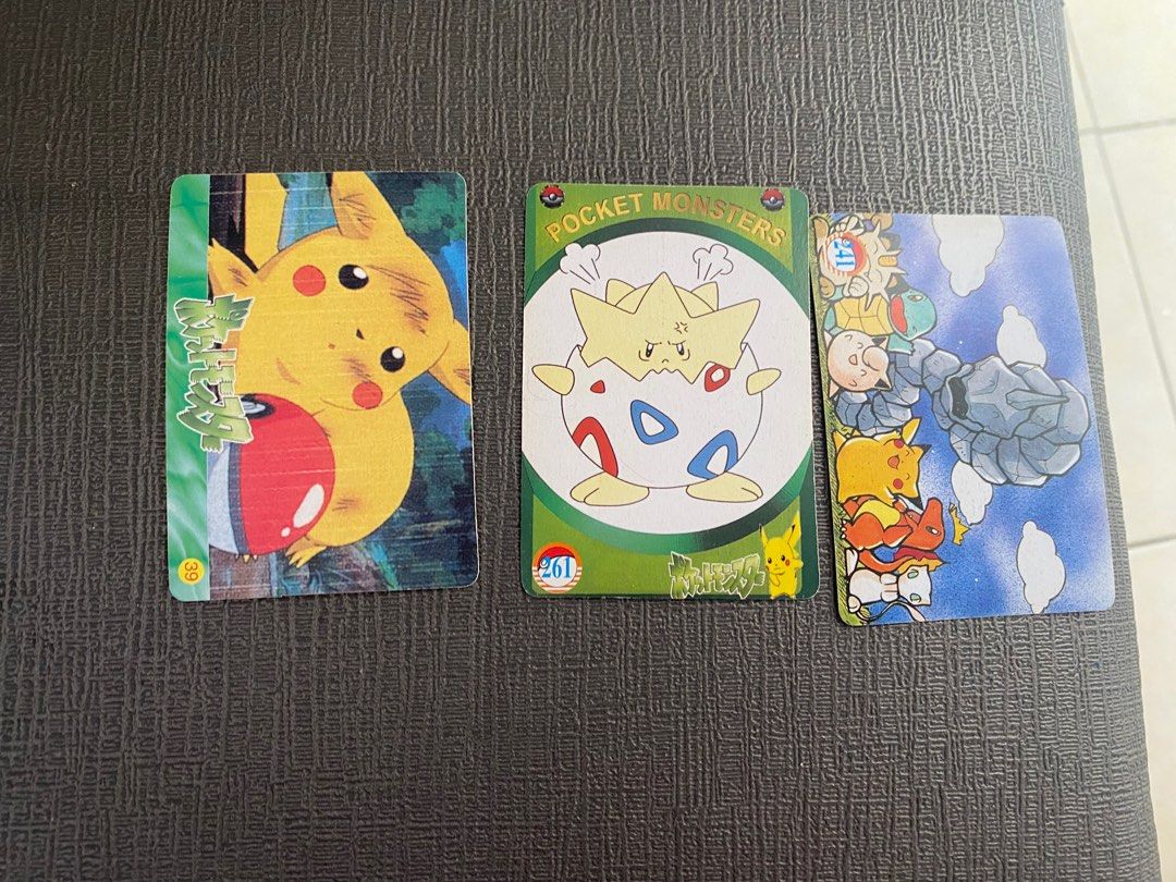 Pokemon kanto starter squirtle charmander bulbasaur, Hobbies & Toys ...