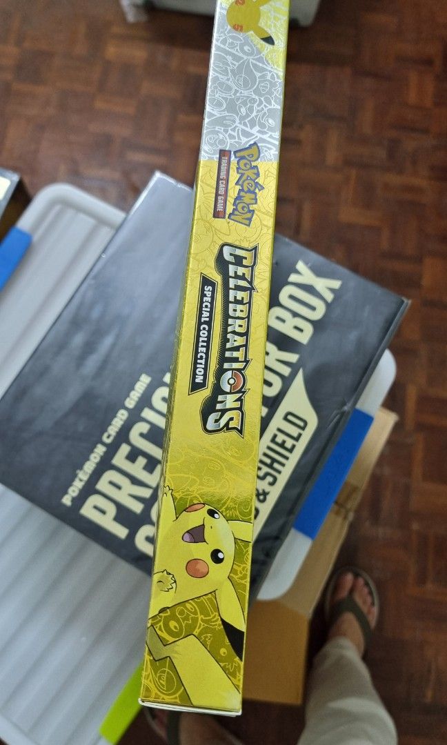 Pokemon pikachu celebrations special collection box, Hobbies & Toys ...