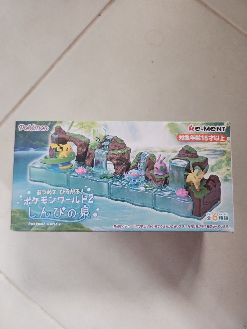 Pokemon world 2 re-ment Gloomy Mudkip Numera Upah, Hobbies & Toys, Toys ...