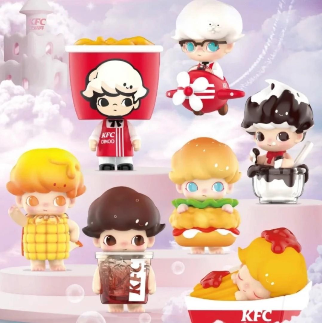POP MART KFC x Dimoo Limited Series, Hobbies & Toys, Toys & Games on ...