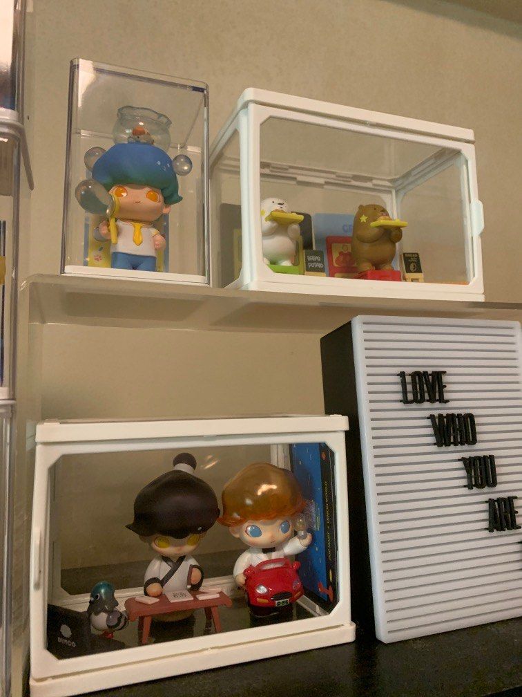 Popmart Display Case Clear Glass 155x110x60mm, Hobbies & Toys, Toys ...