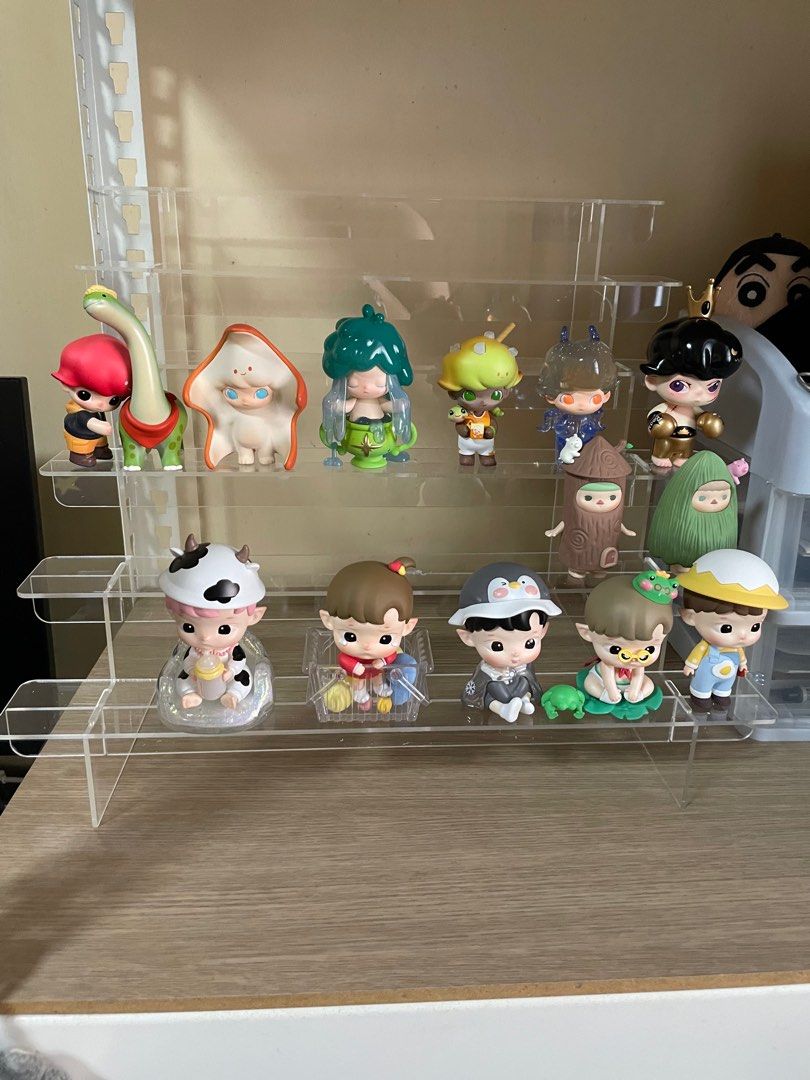 Popmart display shelf stairs, Hobbies & Toys, Toys & Games on Carousell