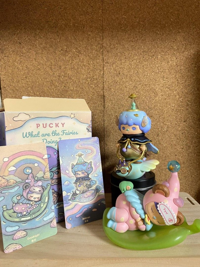 Popmart Pucky What Are The Fairies Doing on Carousell