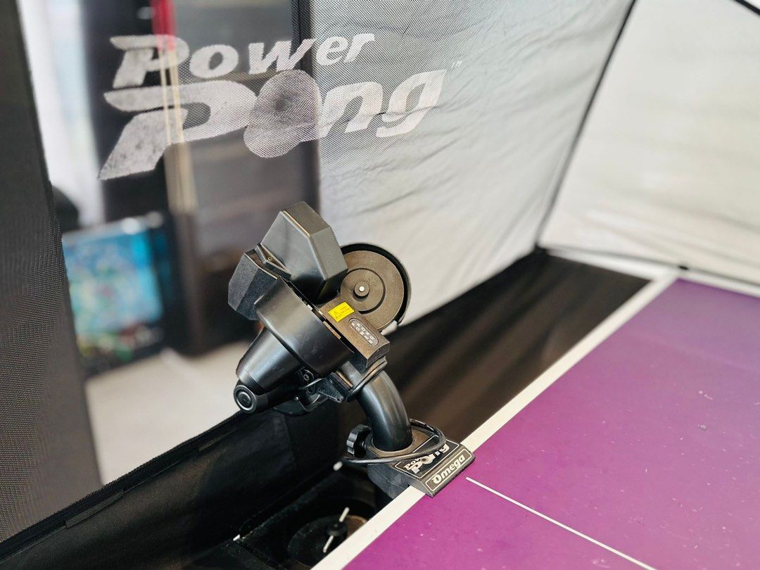 PowerPong Omega Table Tennis Ball Feeding Robot, Sports Equipment ...