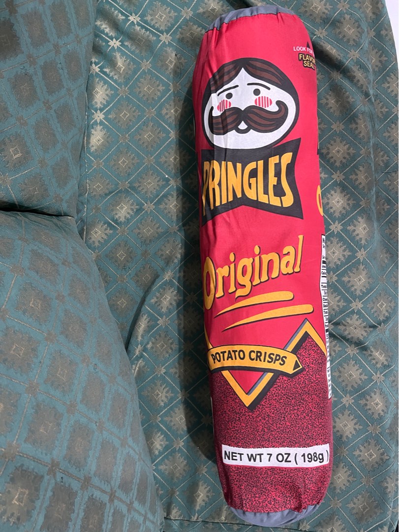 Pringles Stuffed Toy Pillow, Hobbies & Toys, Toys & Games on Carousell