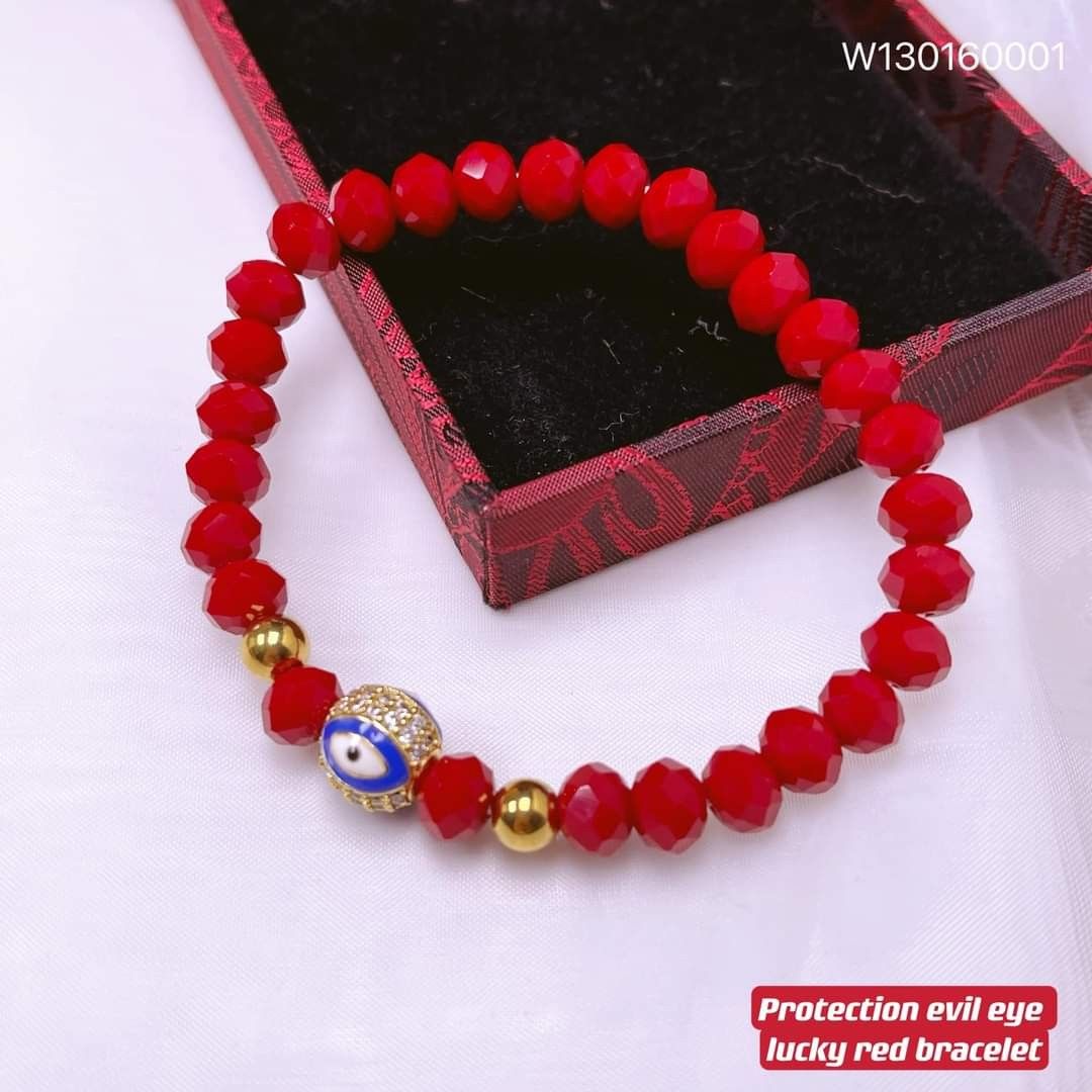 Protection evil eye red bracelet, Women's Fashion, Jewelry & Organizers ...