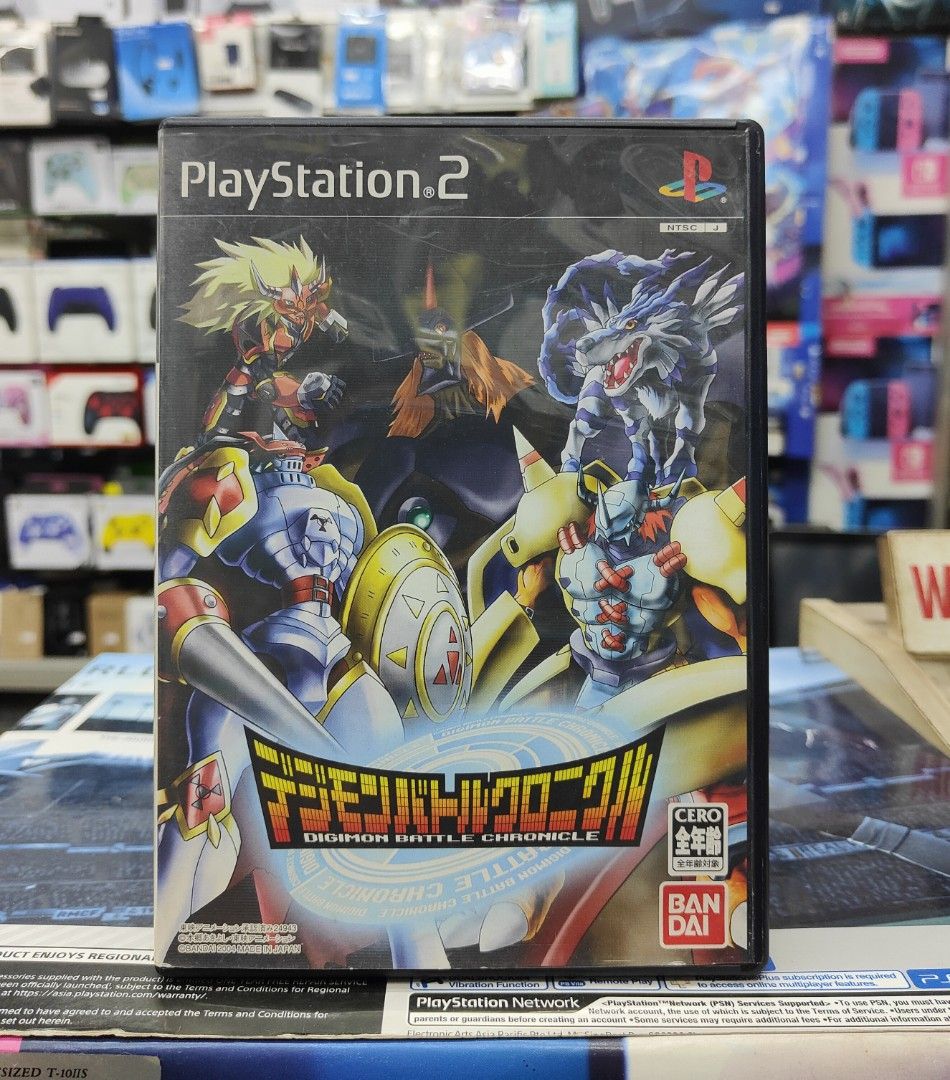 PS2 Digimon Battle Chronicle, Video Gaming, Video Games, PlayStation on ...