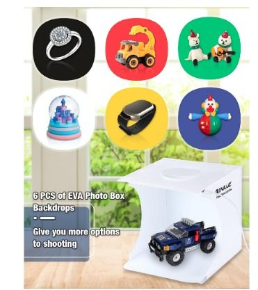 PULUZ PHOTO STUDIO LIGHT BOX ADJUSTABLE PORTABLE PHOTOGRAPHY SHOOTING ...