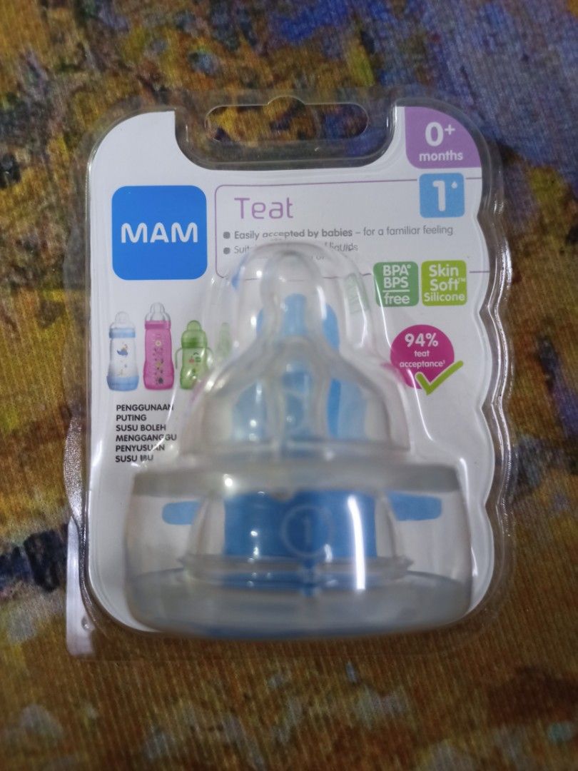 Np : RM33.90 - MAM puting botol susu (drop 1), Babies & Kids, Nursing ...