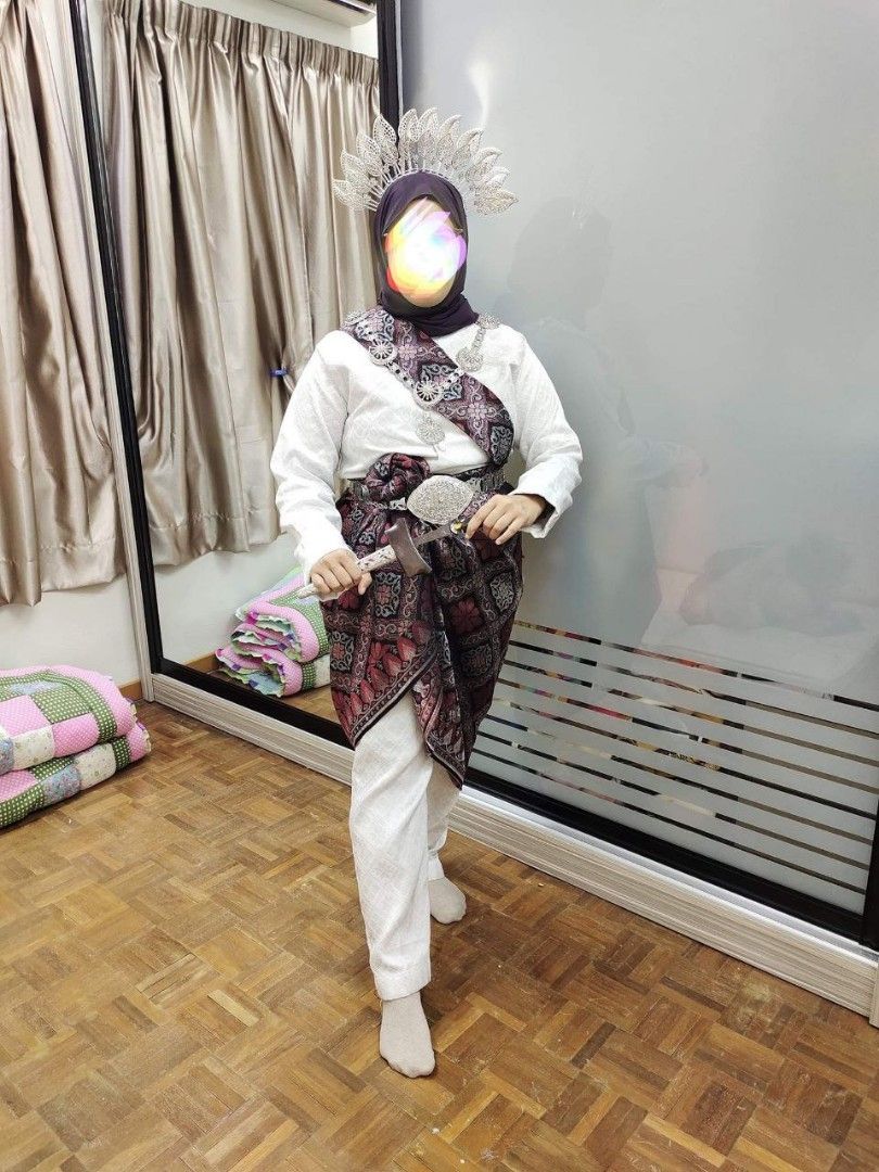 Putri perak srikandi bangsawan kesultanan klasik traditional baju ...